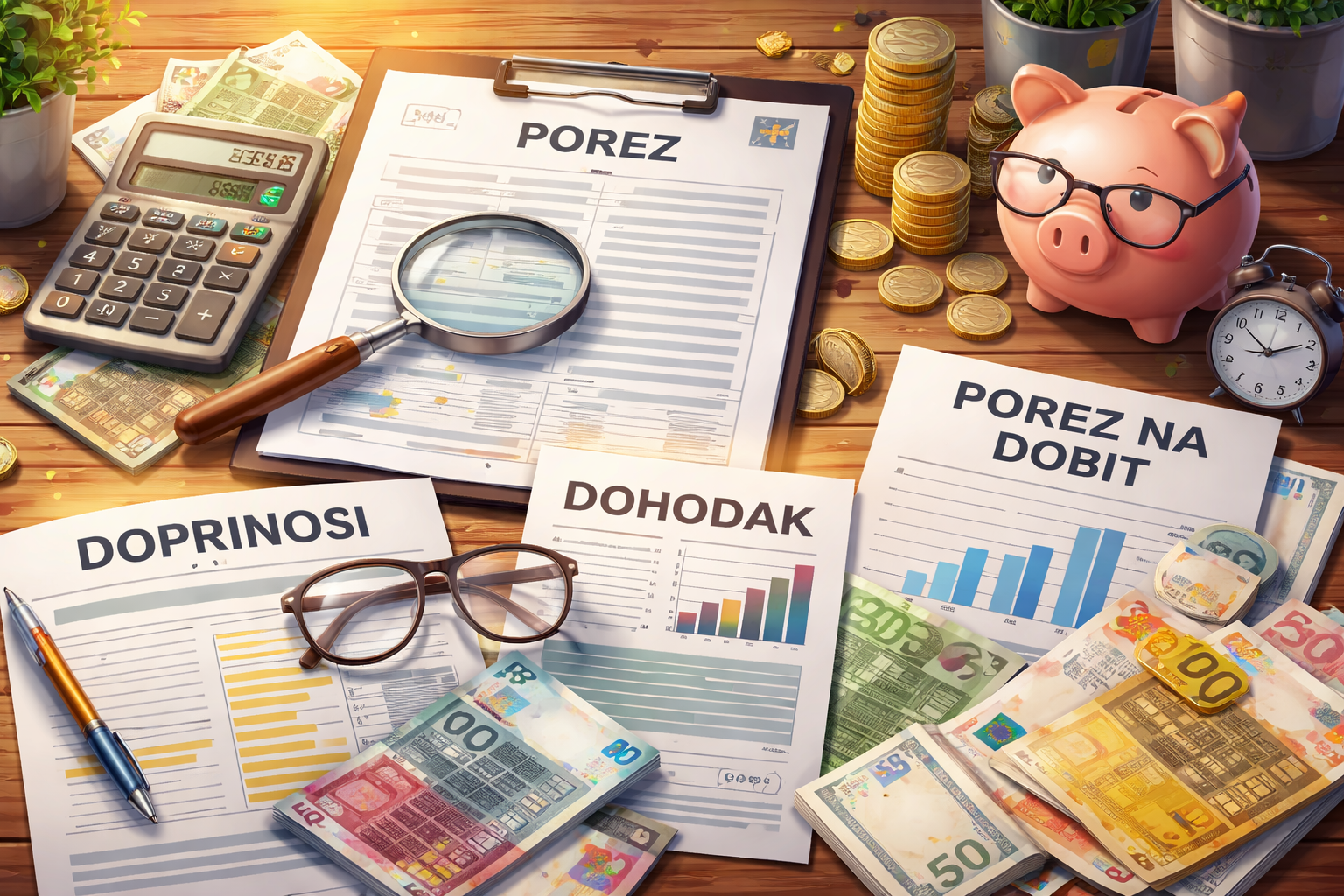 Doprinosi i porez na dohodak: Što sve morate znati?